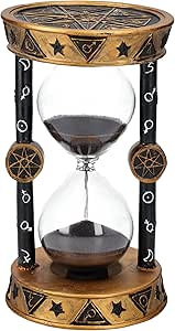 Amazon.com: Pacific Giftware Gothic Astrological Sand Timer – Black ...