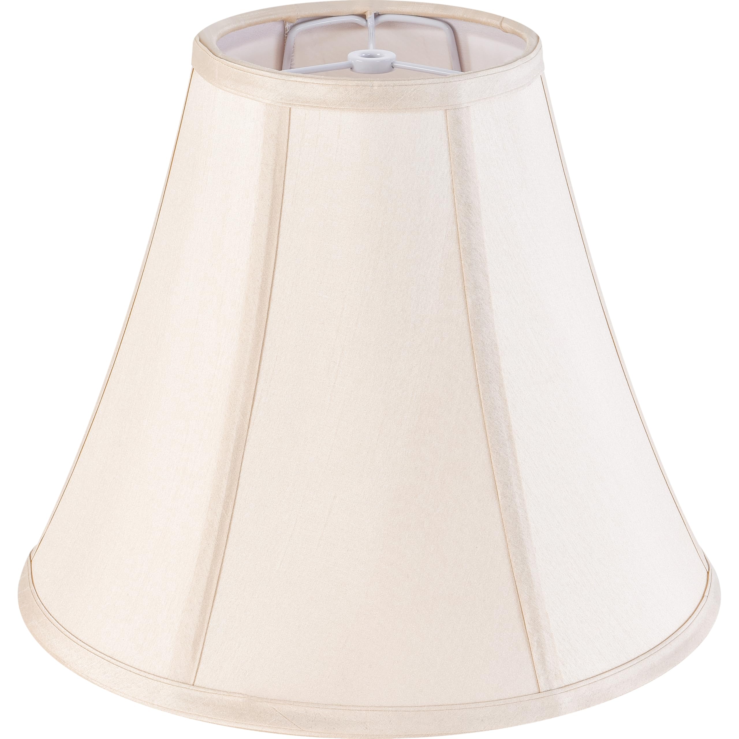 Cream Bell Lamp Shades Medium Lamp Shade 6" Top x 13" Bottom x 10.6 ...