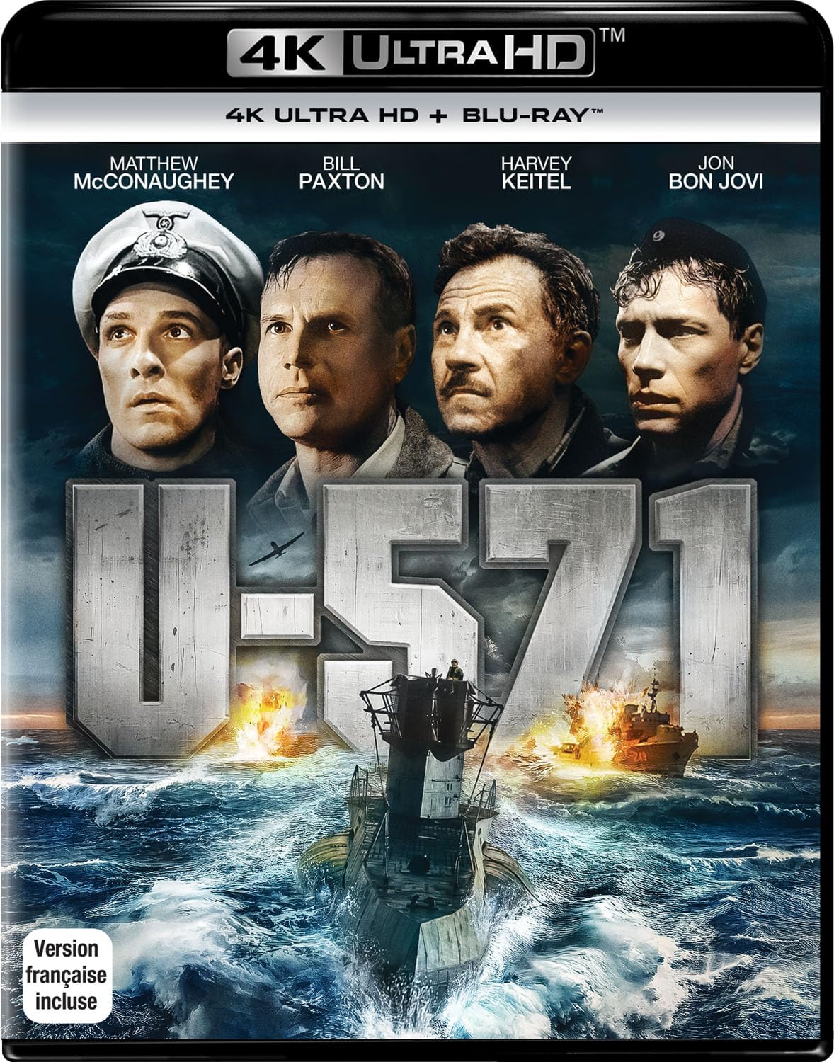 U-571 - 4K Ultra HD + Blu-ray (Bilingual): Amazon.ca: Matthew ...