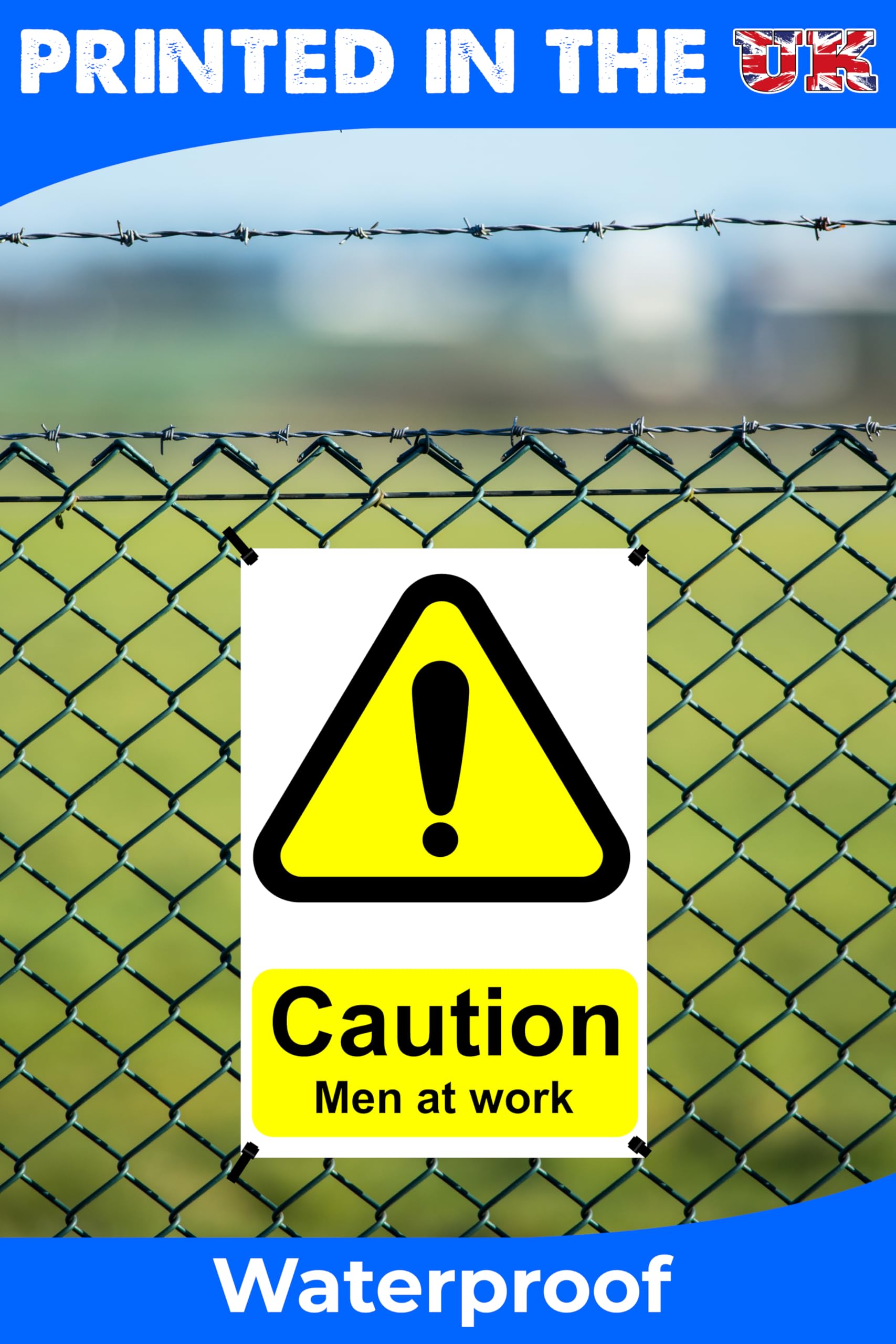 Caution Trip Hazard Sign Board Corrugated Plastic 300mm x 200mm x 4mm ...