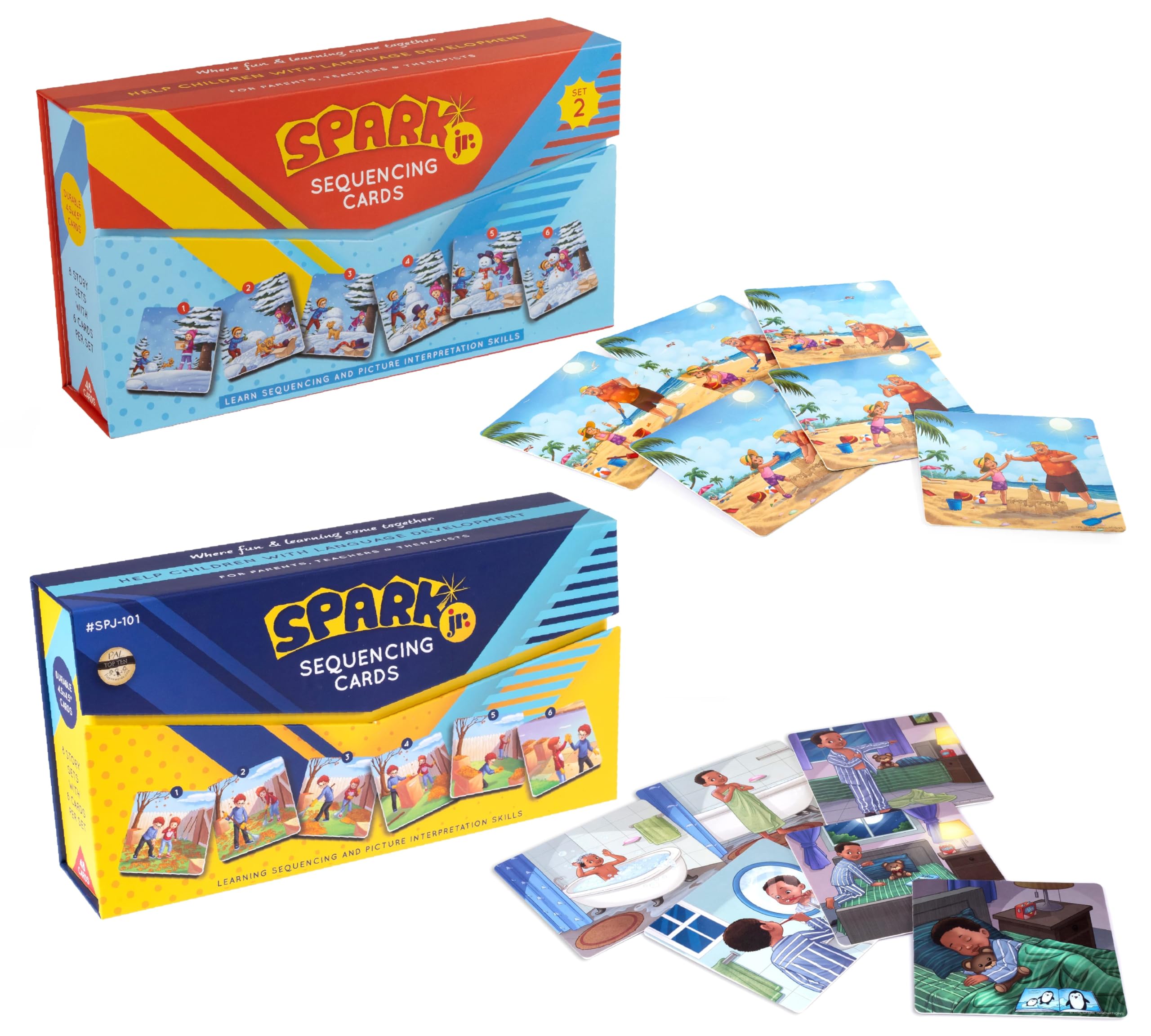 Buy SPARK INNOVATIONS Sequencing Cards, Picture Cards, Storytelling ...