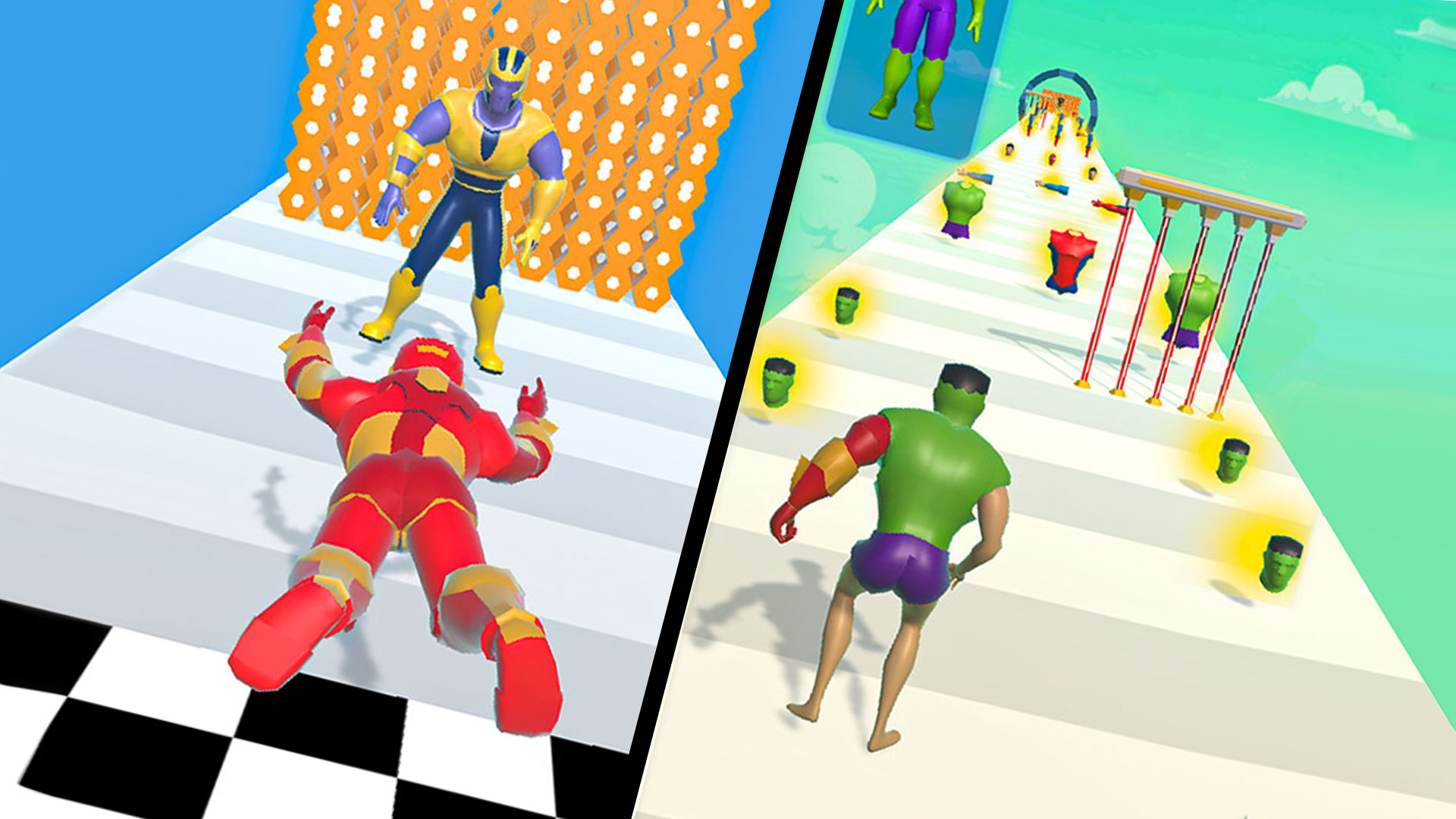 Mashup Superhero Master: Mutant Hero Maker Craft Runner 3D - Make ...