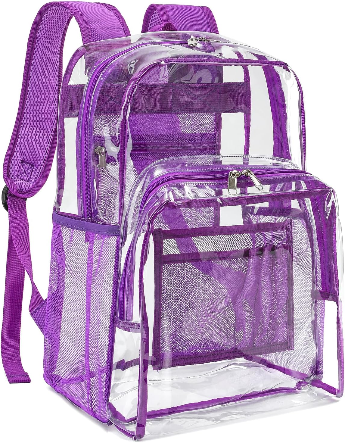 Amazon.com | YGR Clear Backpack Heavy Duty PVC Transparent Backpack See ...