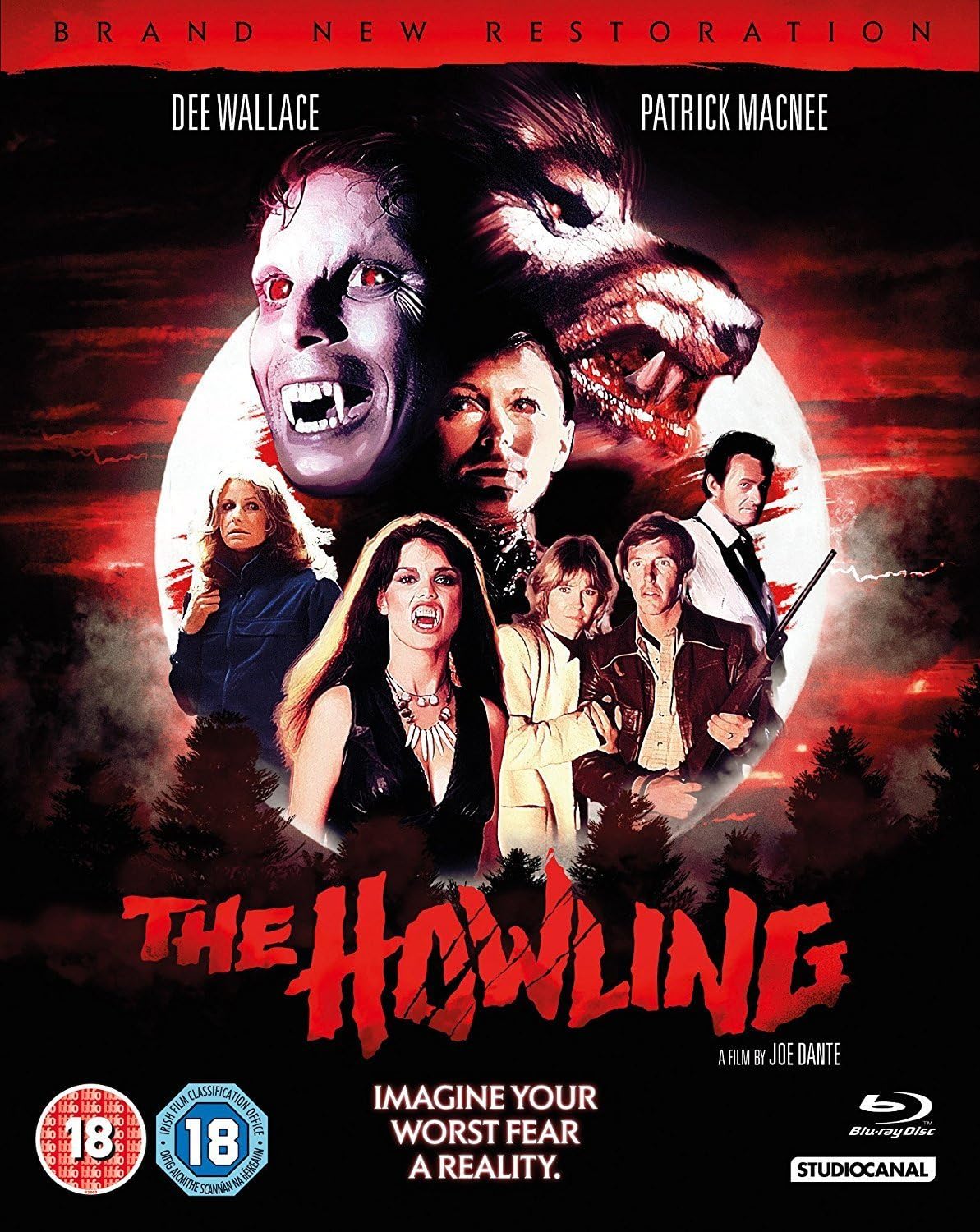 The Howling [Blu-ray]: Amazon.co.uk: Patrick MacNee, Dennis Dugan ...