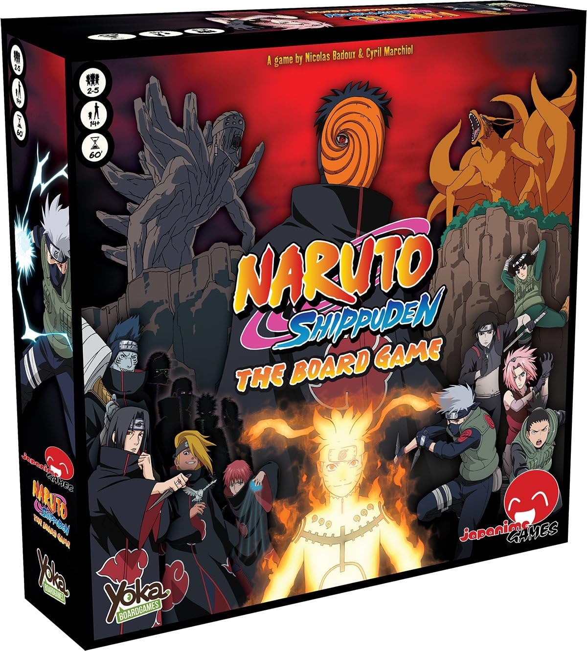 Amazon.com: Yoka Games Naruto Shippuden Board Game : Toys & Games