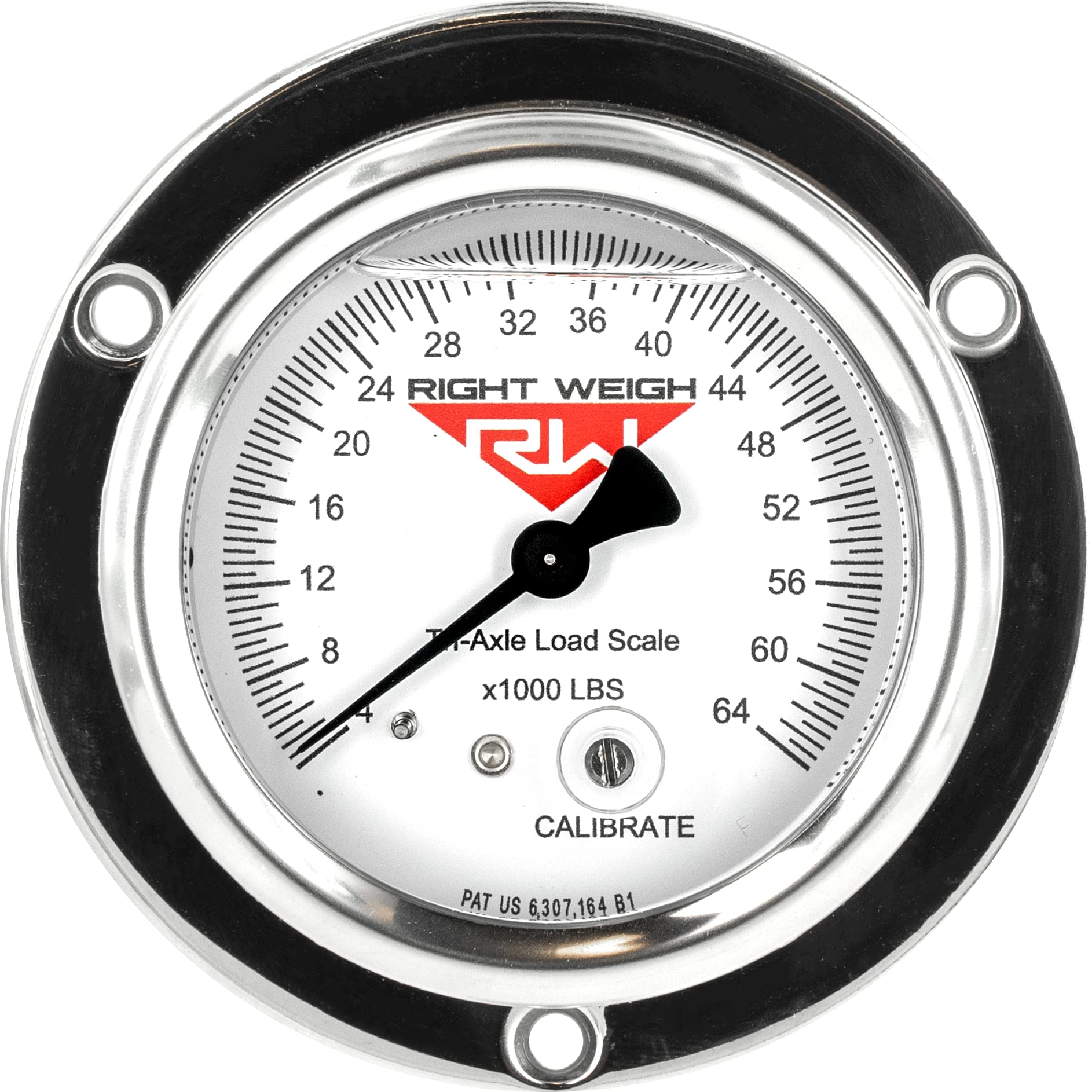 Buy 250-64-FF Tri-Axle Liquid-Filled Exterior Analog Axle Load Scale ...