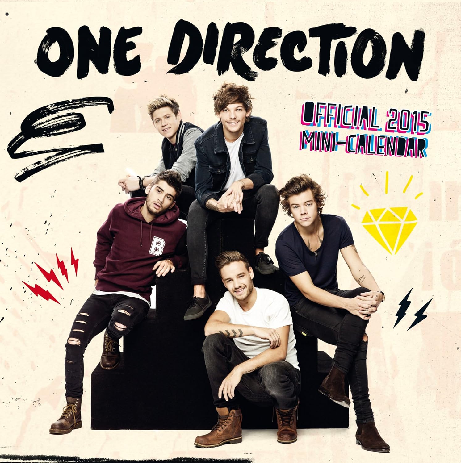 Official One Direction Mini Calendar 2015: Amazon.co.uk: Danilo ...