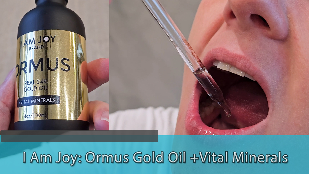 Watch I Am Joy - Ormus Gold Oil Plus Minerals on Amazon Live