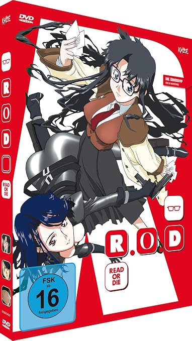 Amazon.co.jp: R.O.D -READ OR DIE- OVA コンプリート DVD-BOX (全3作品, 100分) アール ...