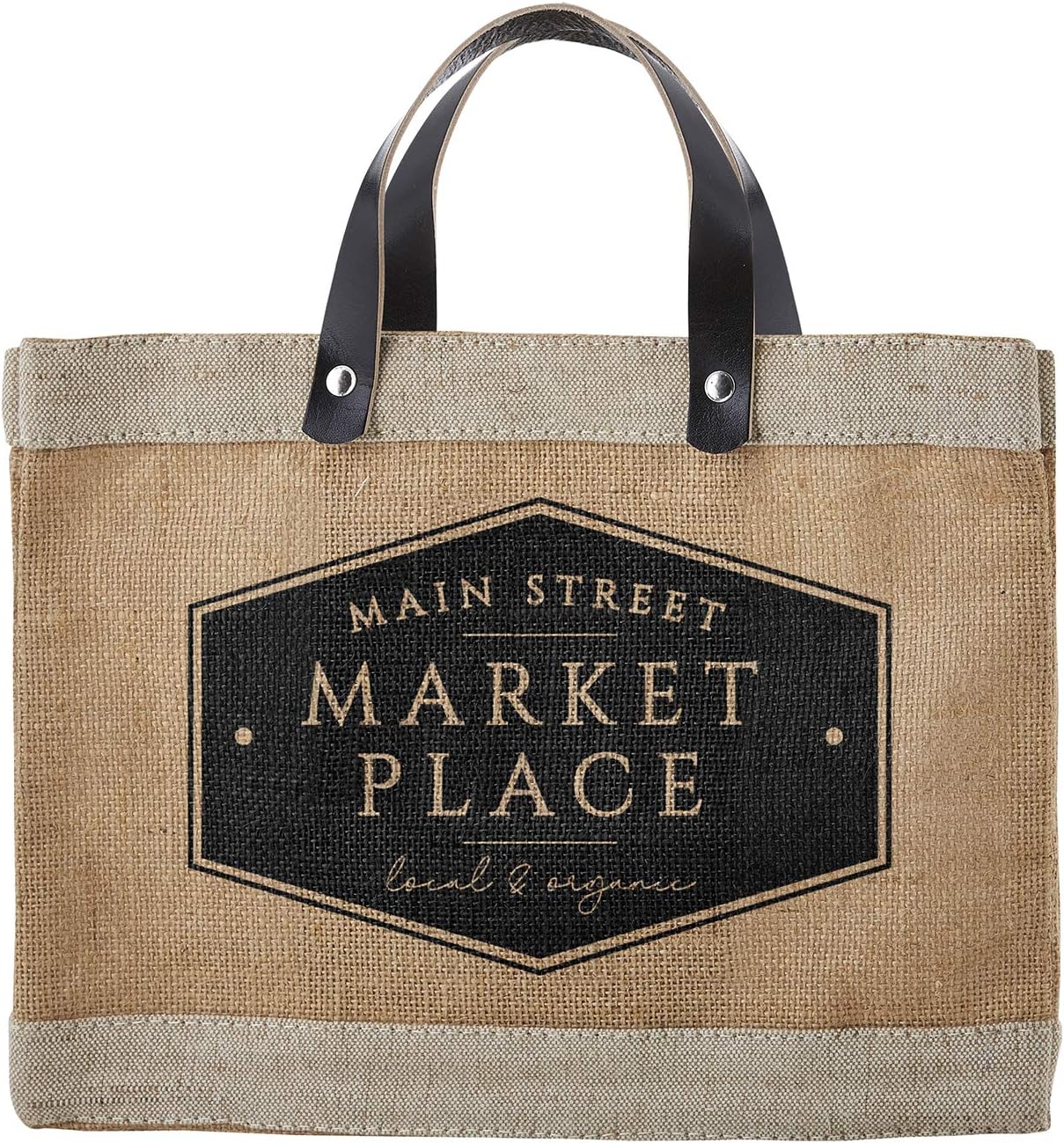 Amazon.com: CapaBunga Farmer's Market Tote Shopping Bags with Handles ...
