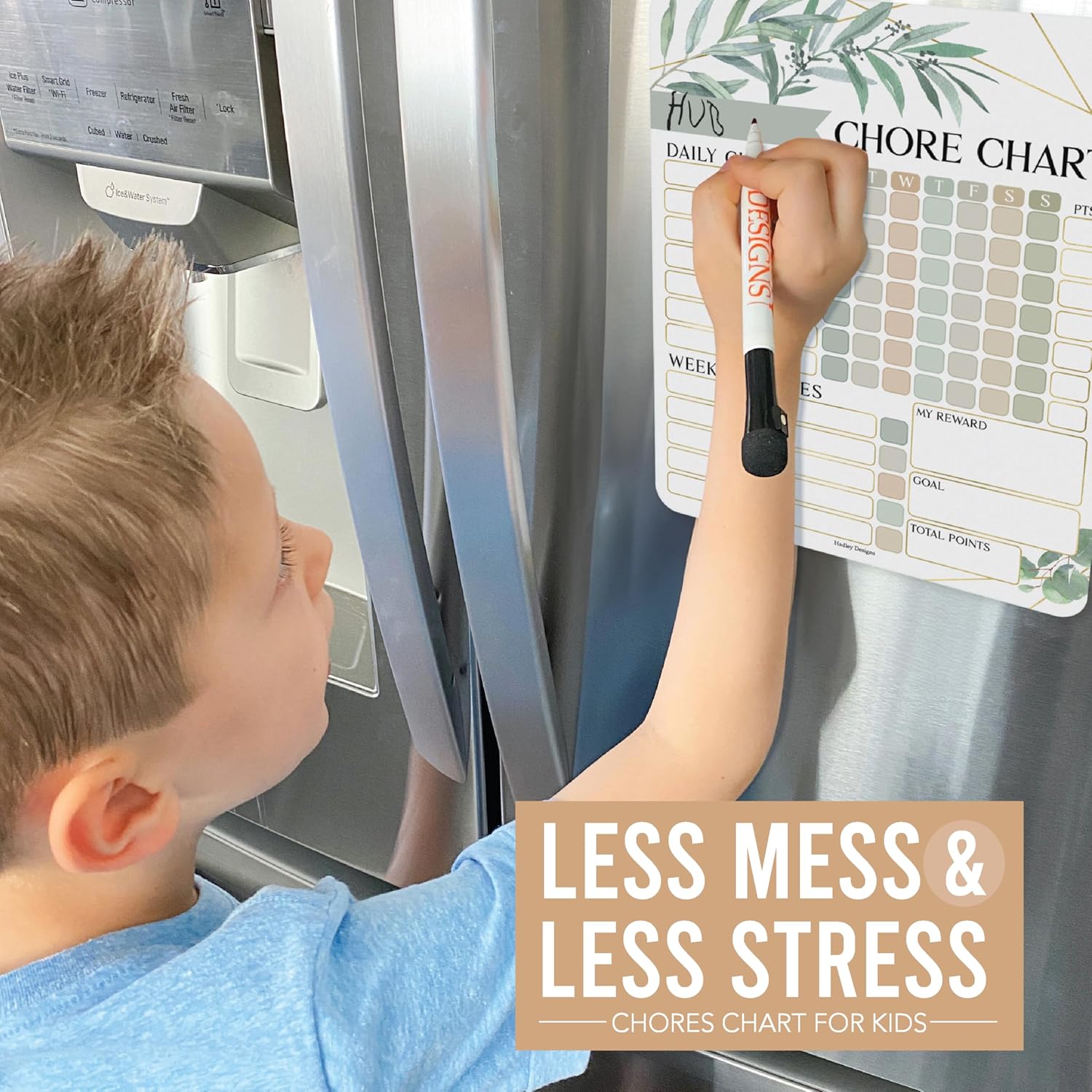 3 Greenery Dry Erase Chore Chart for Kids Multiple Nepal | Ubuy