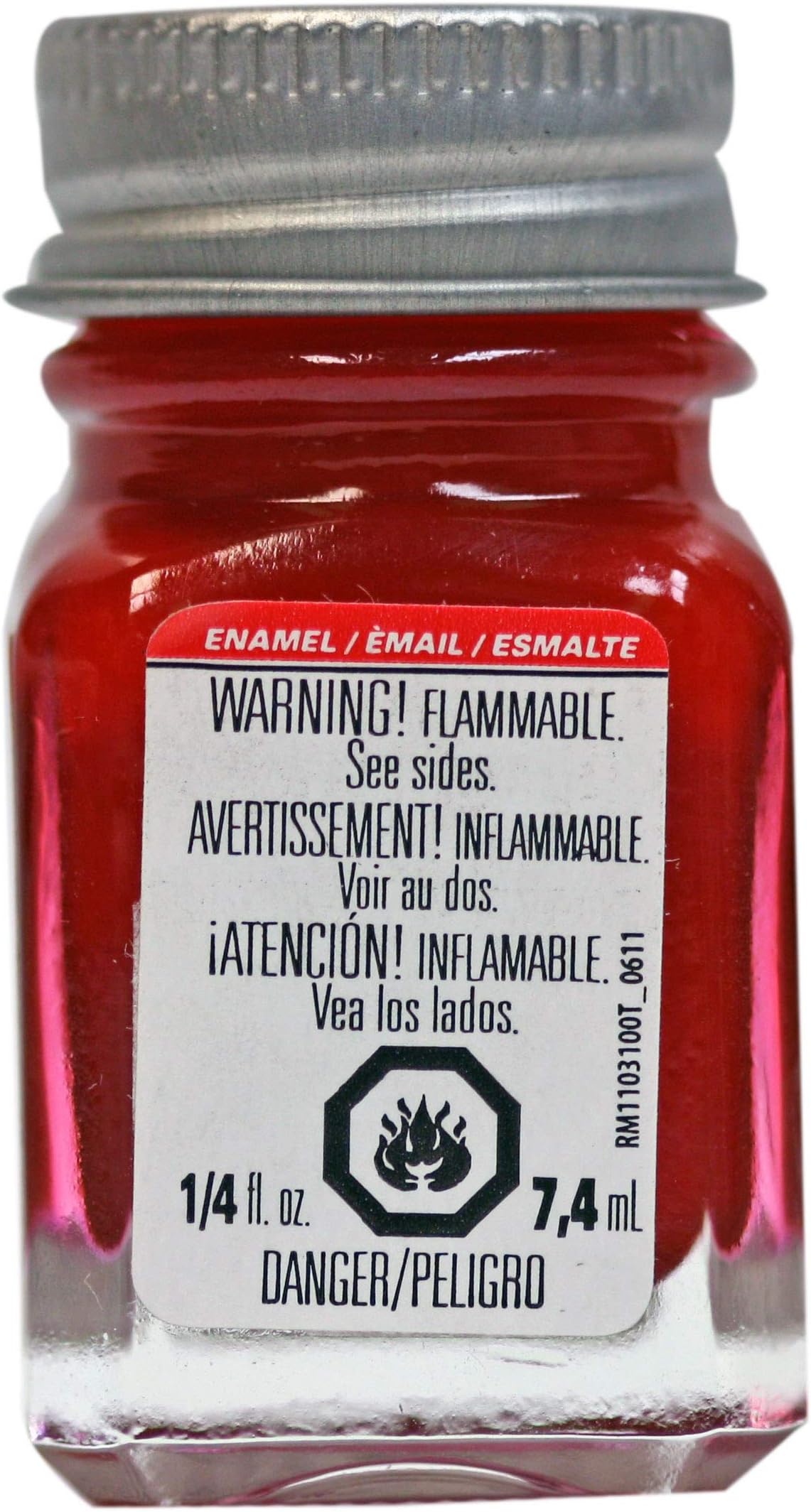 Amazon.com: Testor's 1152TT 1/4 Oz Red Metallic Enamel Hobby Paint ...