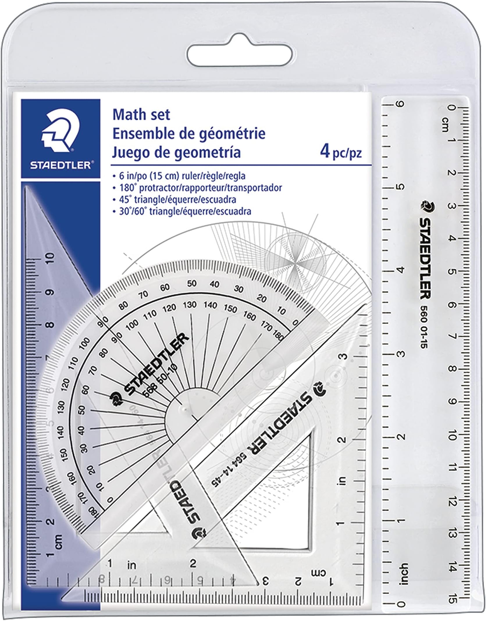 Amazon.com : Mr. Pen- Protractor, 6 inch, 3 Pack, Protractors, Clear ...