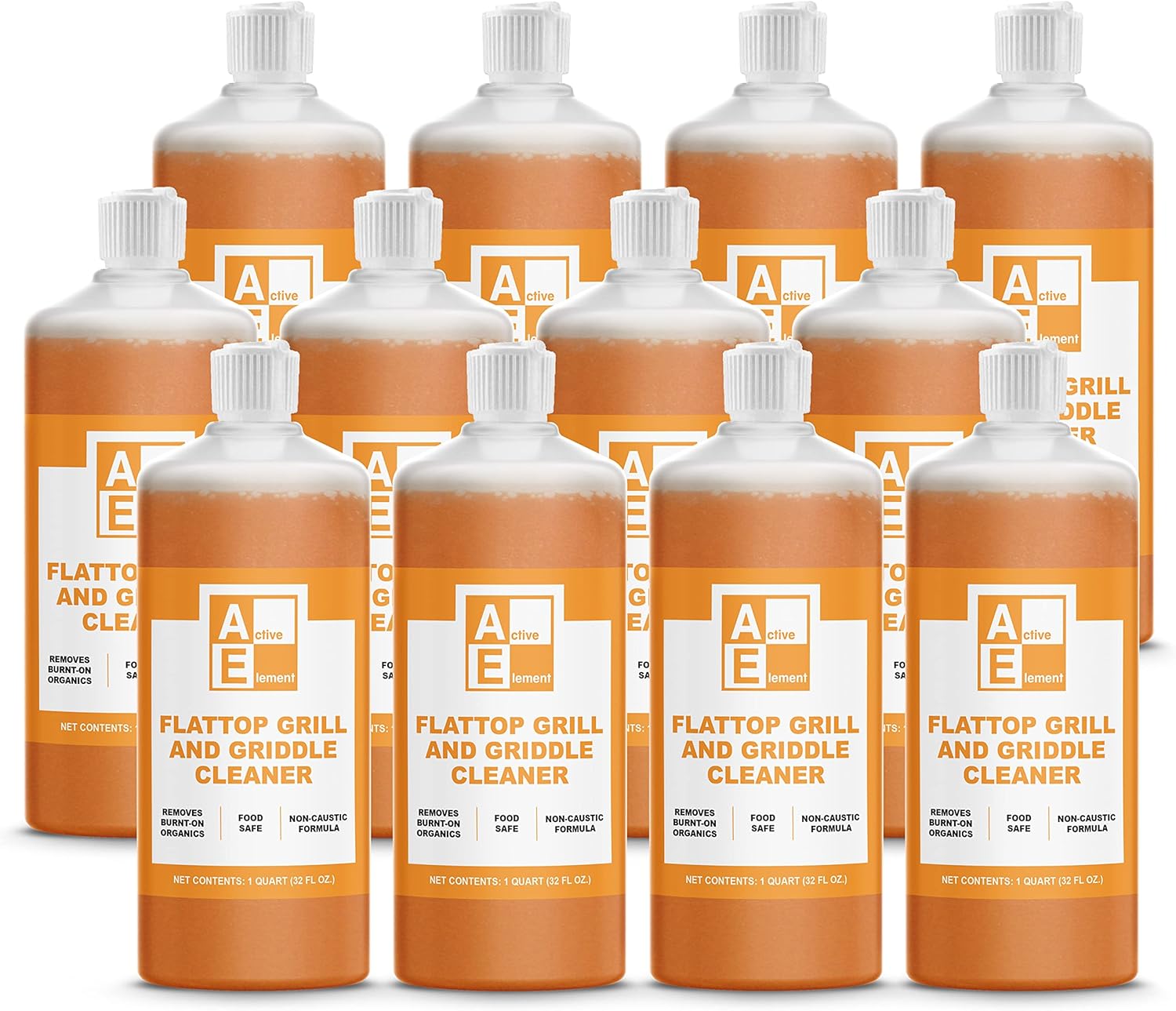 Amazon.com: Active Element Flat Top Grill Cleaner – 32 fl oz (Pack of ...