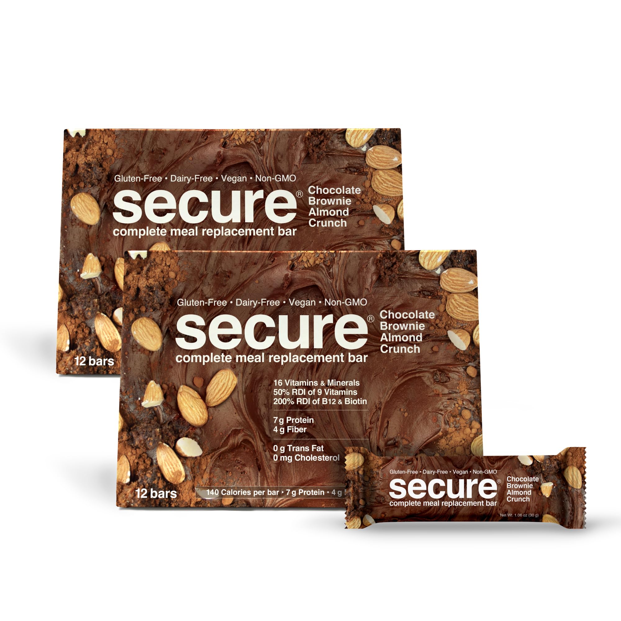Amazon.com : Andrew Lessman Secure Complete Meal Replacement Bars ...