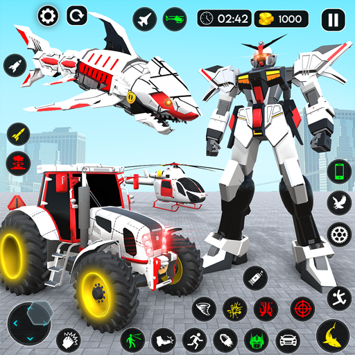 Iron Robot Shark Fighting Simulator (Game for Kids): Best Robot ...