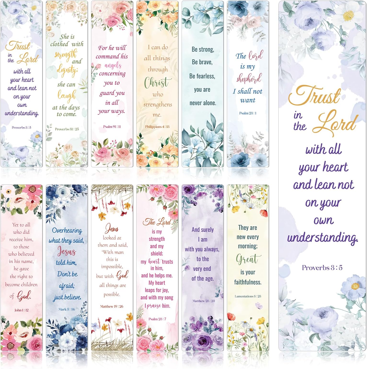 Amazon.com: Inspirational Friendship & Prayer Bookmarks – Set of 24 ...