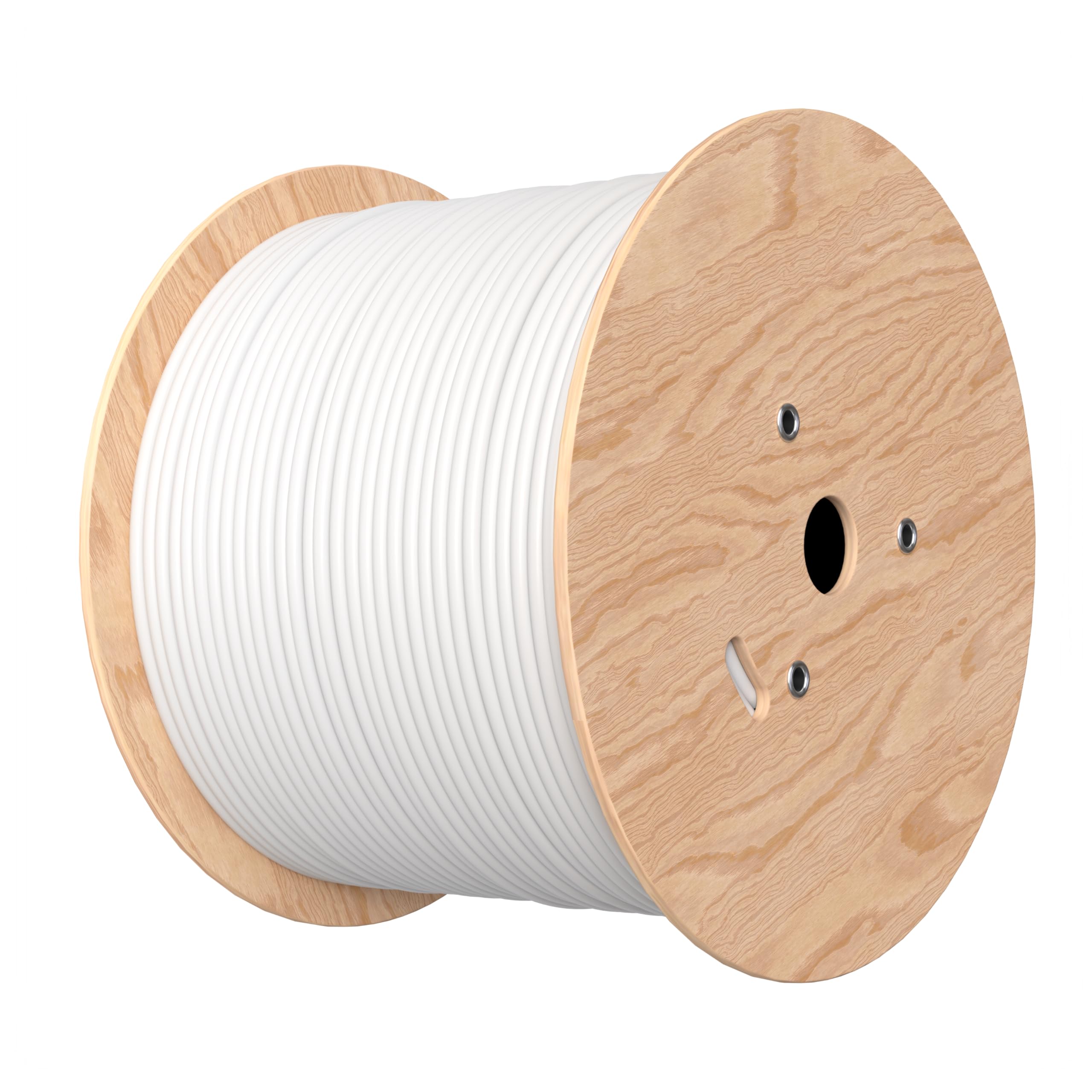 Amazon.com: Cables Direct Online Cat6A 1000ft Cable White Solid Bare ...