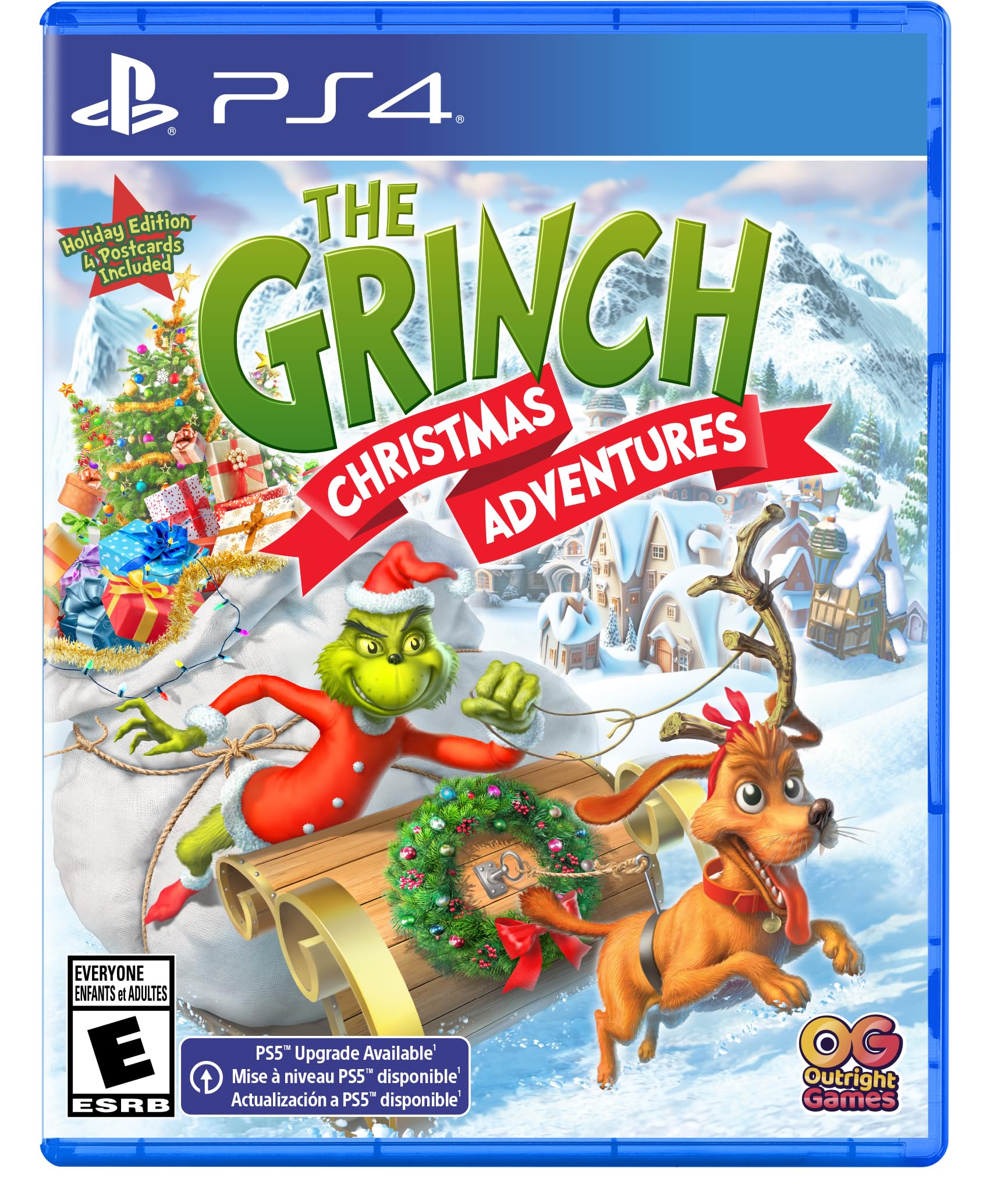 The Grinch Christmas Adventure Playstation 4: PlayStation 4: Video ...