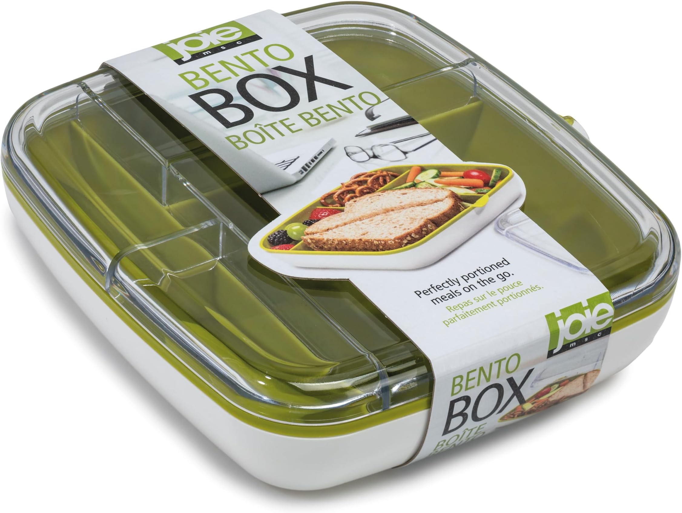 Amazon.com: Joie Bento Box, Lunch Storage, Easy Meal on the Go: Home ...