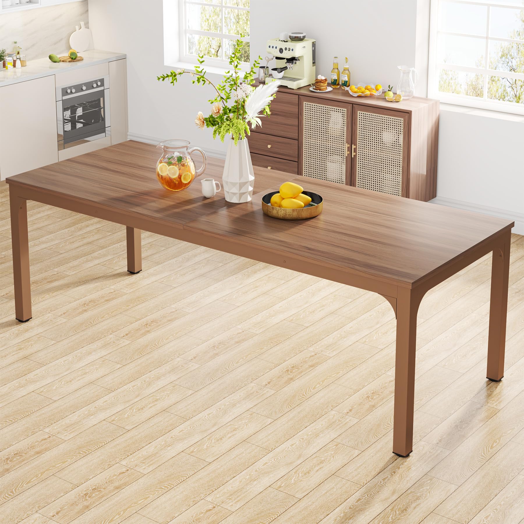 Amazon.com - Tribesigns Dining Table for 6-8 Person, 78 inch Long ...