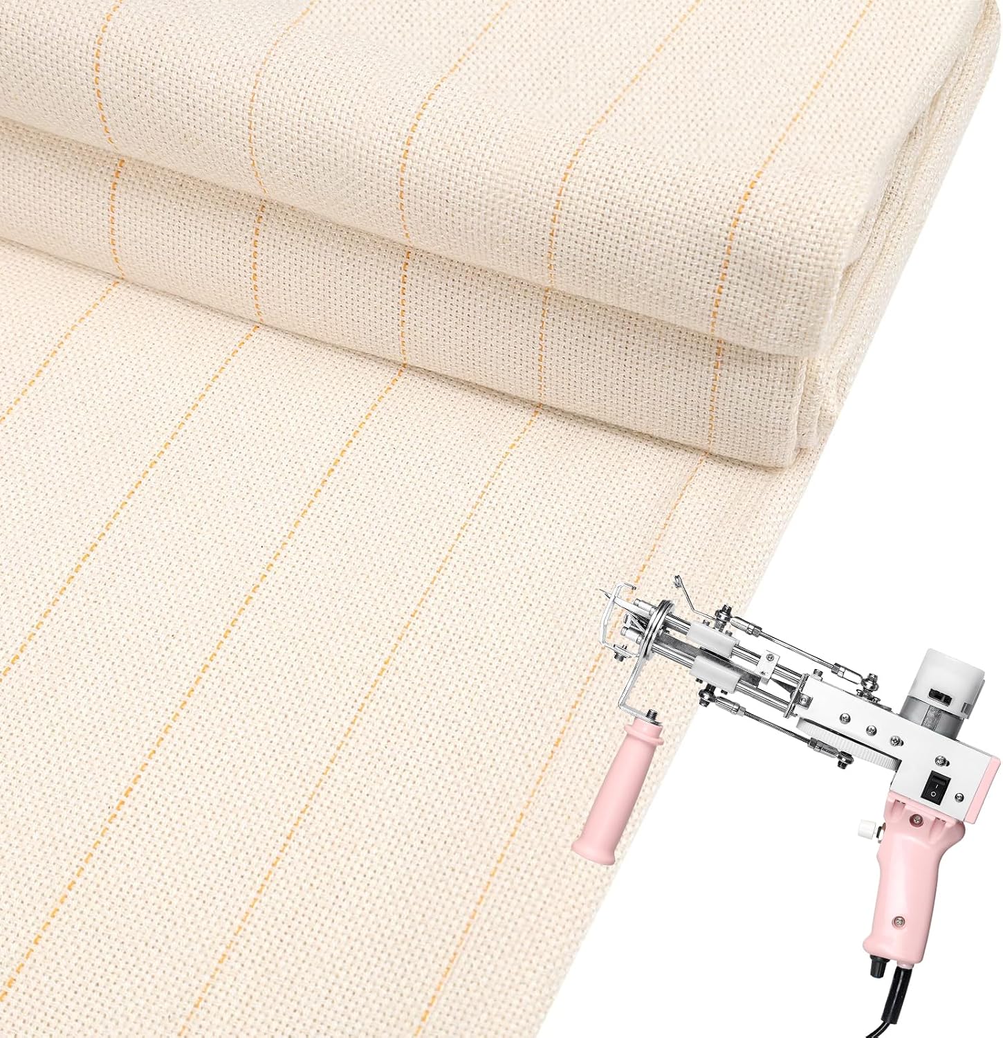 Amazon.com: zowwfast 79" x 39" Tufting Cloth with Marked Lines, Punch ...