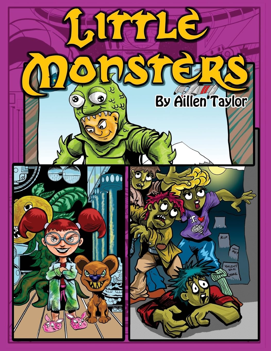 Little Monsters Coloring Book: Taylor, Aillen: 9781539158943: Amazon ...