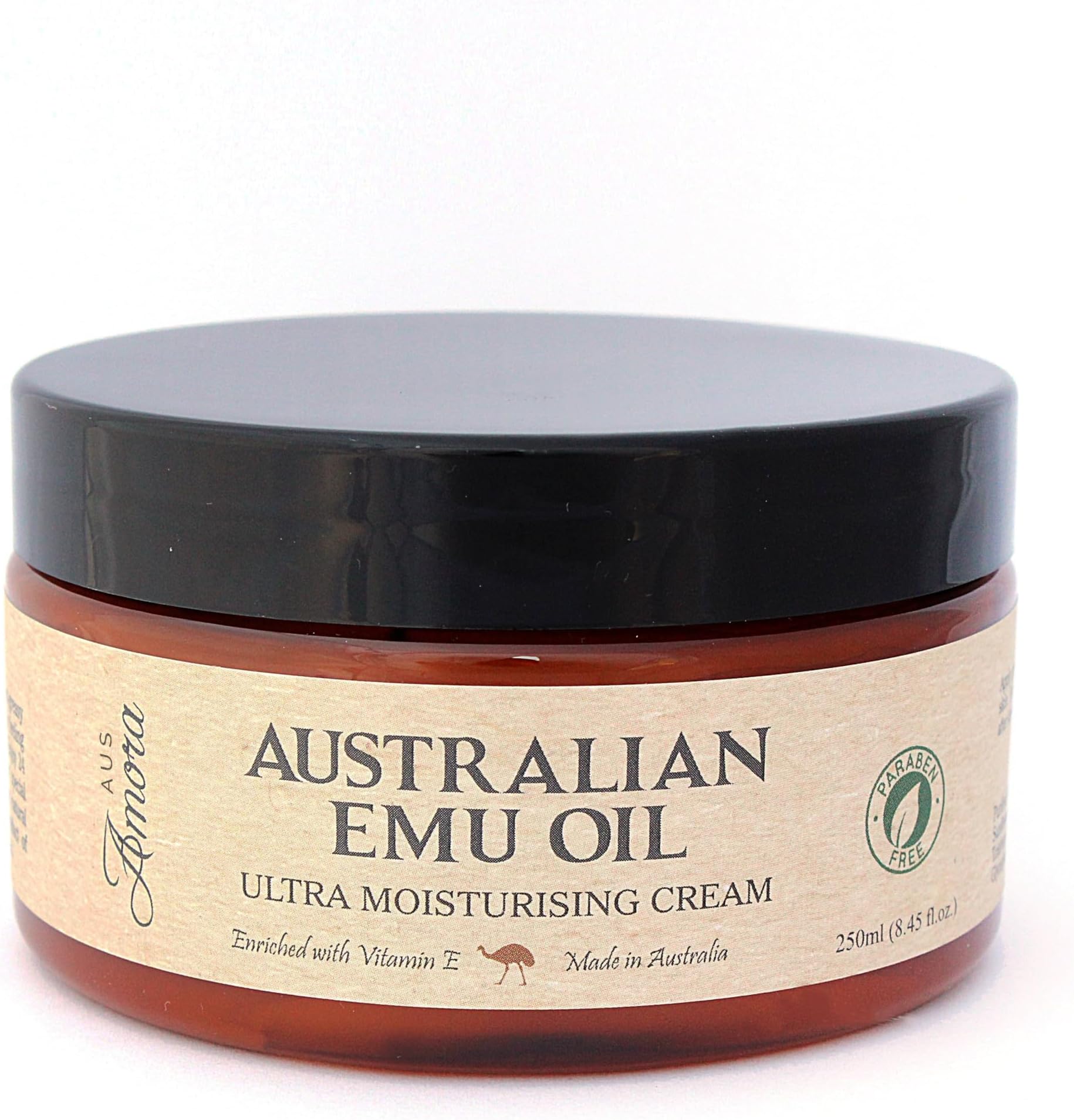 Amazon.com : Amora Cosmetics Australian Emu Oil Cream for Face and Body ...