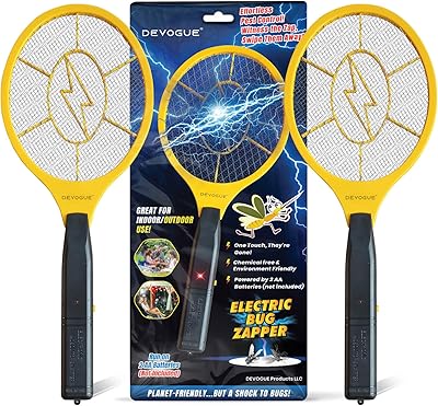 Amazon.com : mafiti Fly Swatter Electric, Battery Powered Fly Killer ...