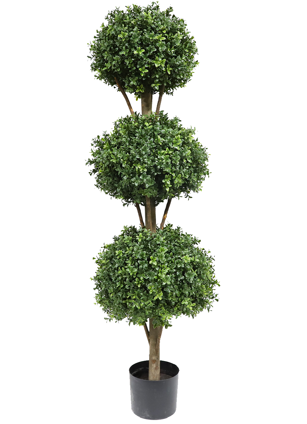 Watch Artificial Boxwood Triple Ball Topiary Trees on Amazon Live