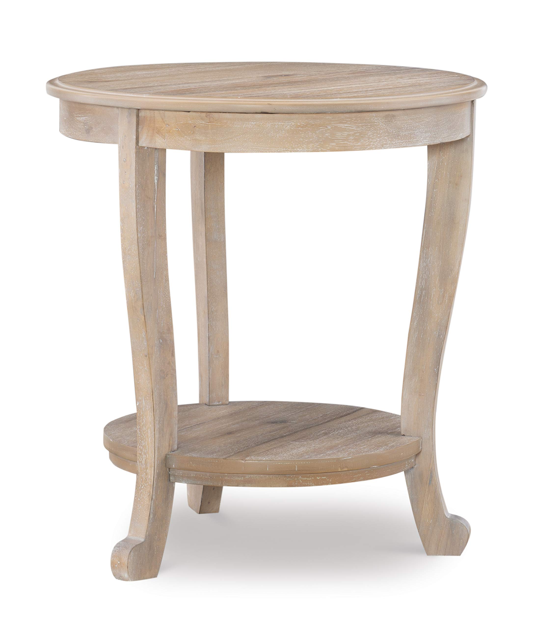 Amazon.com: Powell Natural Modern Classic Sabine Side Table : Home ...