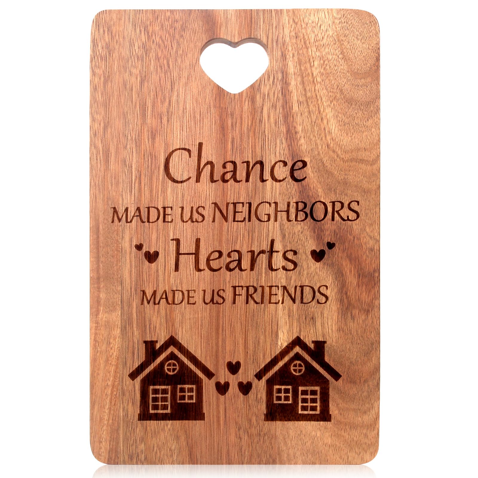 Amazon.com: Neighbor Gifts Wooden Charcuterie Boards Cool Housewarming ...