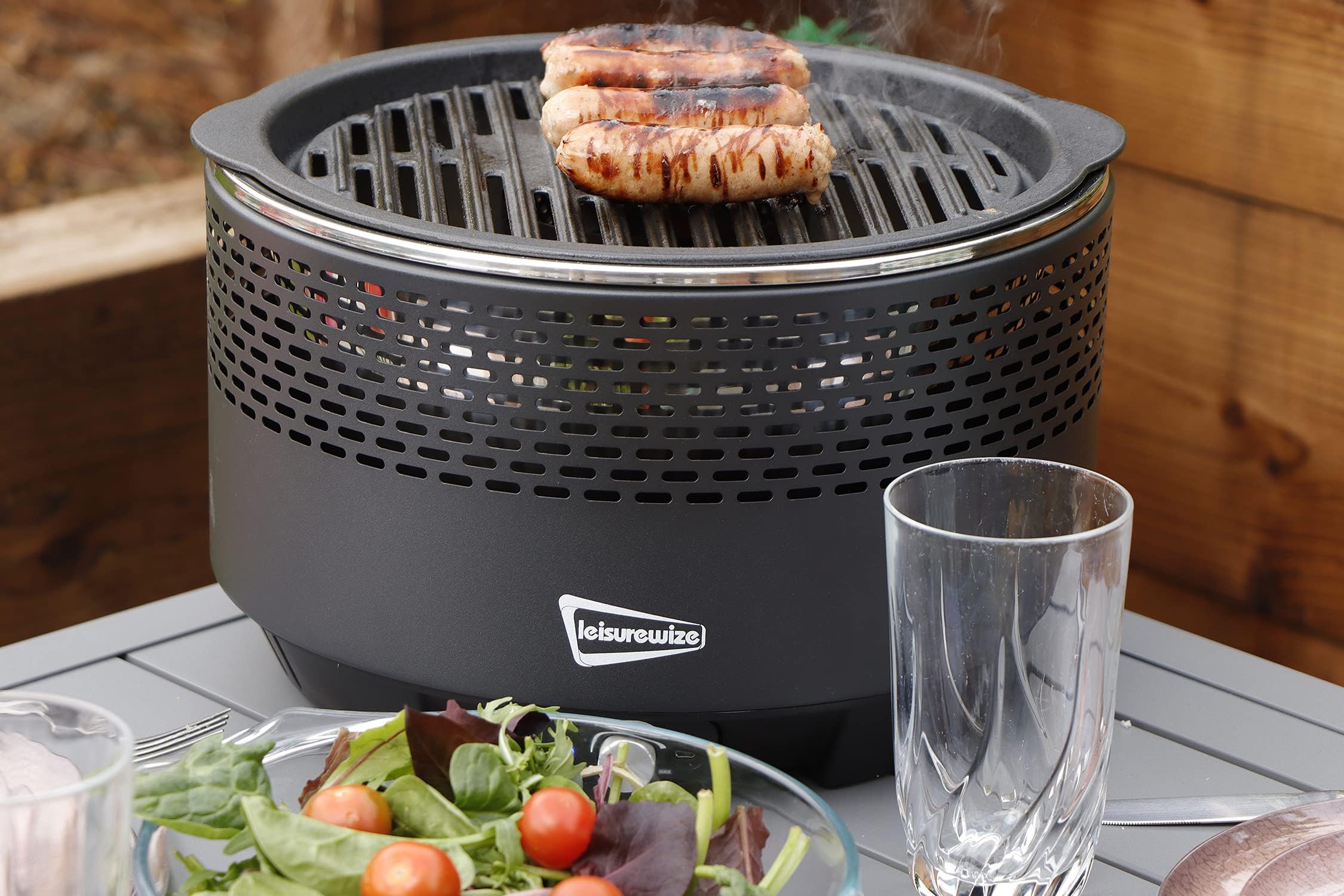 Lotusgrill Small Anthracite G-RO-280 : Amazon.co.uk: Garden