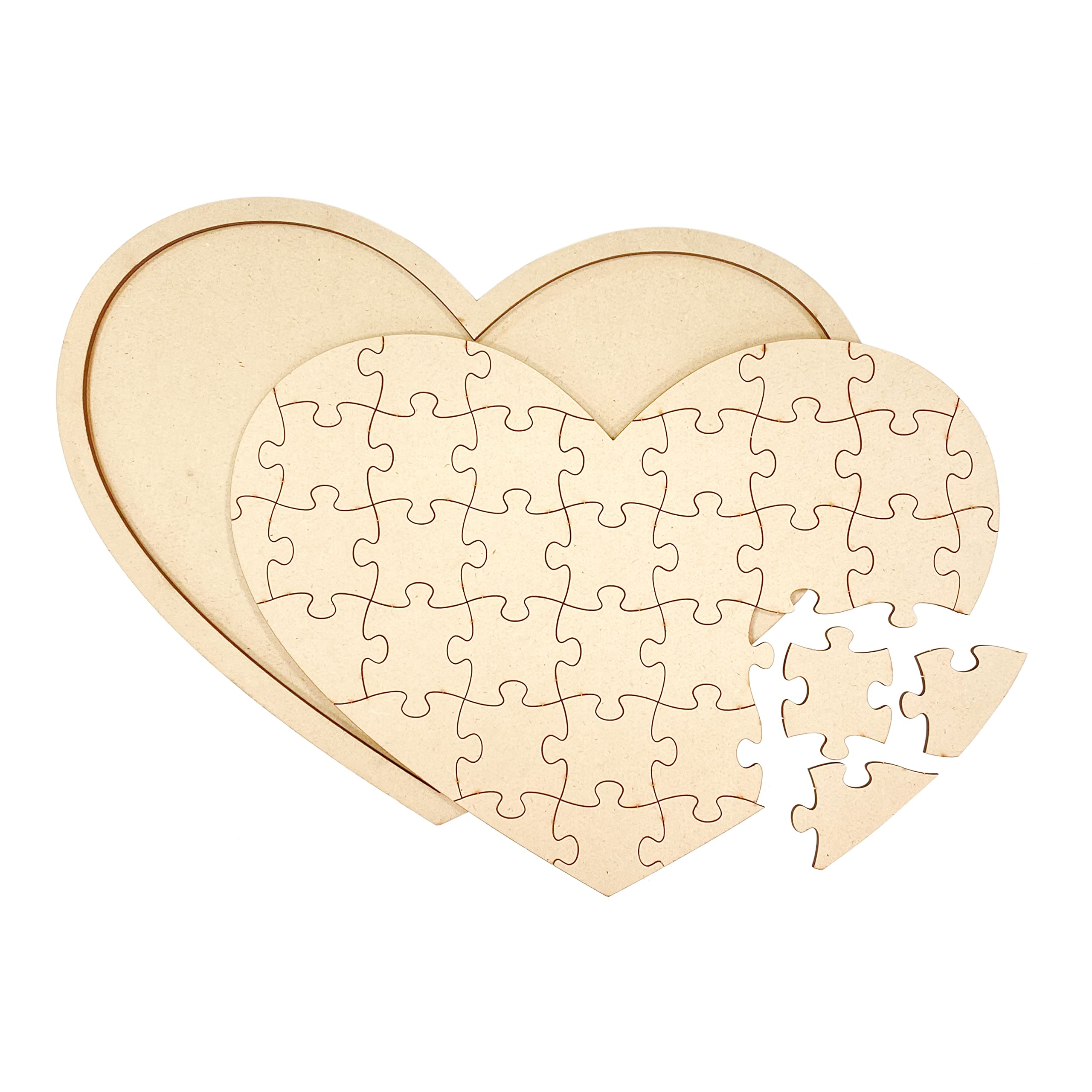 Unfinished Heart Puzzle