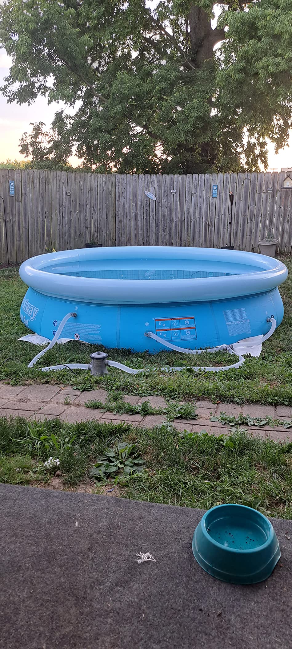 $8/mo - Finance Bestway Fast Set 6 Foot x 20 Inch Round Inflatable ...