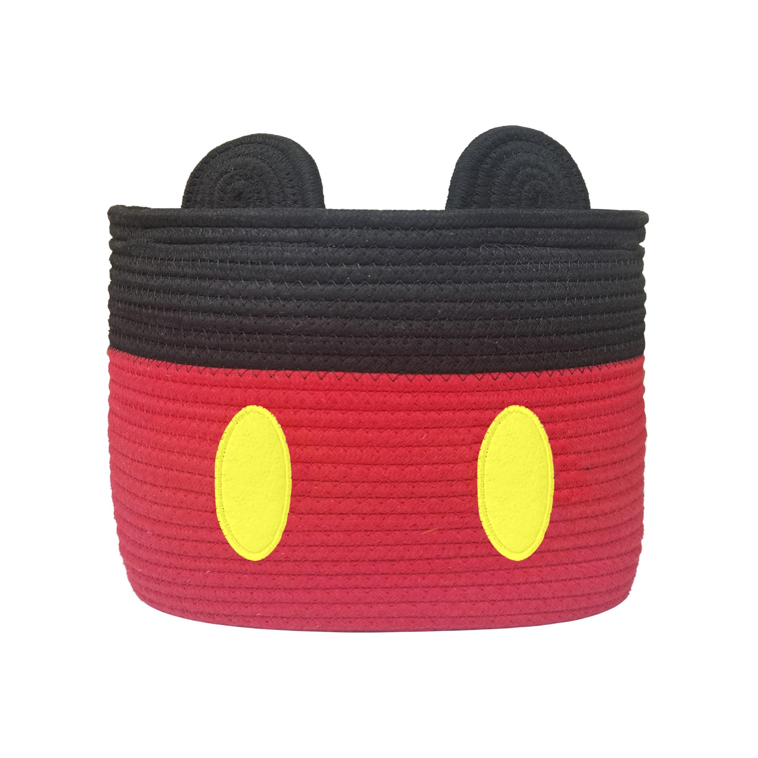 Amazon.com: BEZJIXHH Mickey Mouse Basket Baby Shower Basket Bath Cotton ...