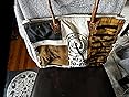 Amazon.com: Shy Shy Bags SEL de MER Upcycled Large Upcycled Canvas ...