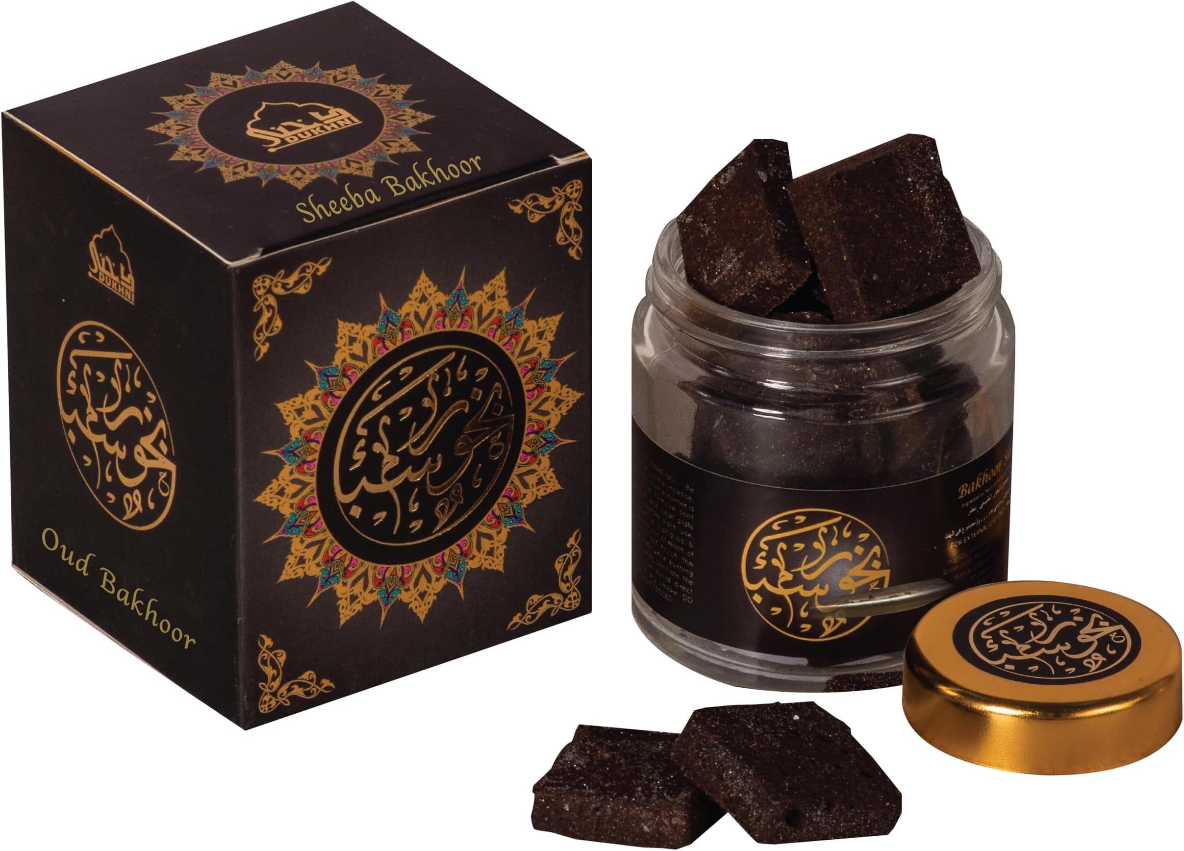 Amazon.com: Oud Al Habayeb Bakhoor by Dukhni | 3 Boxes x 9 Piece Each ...