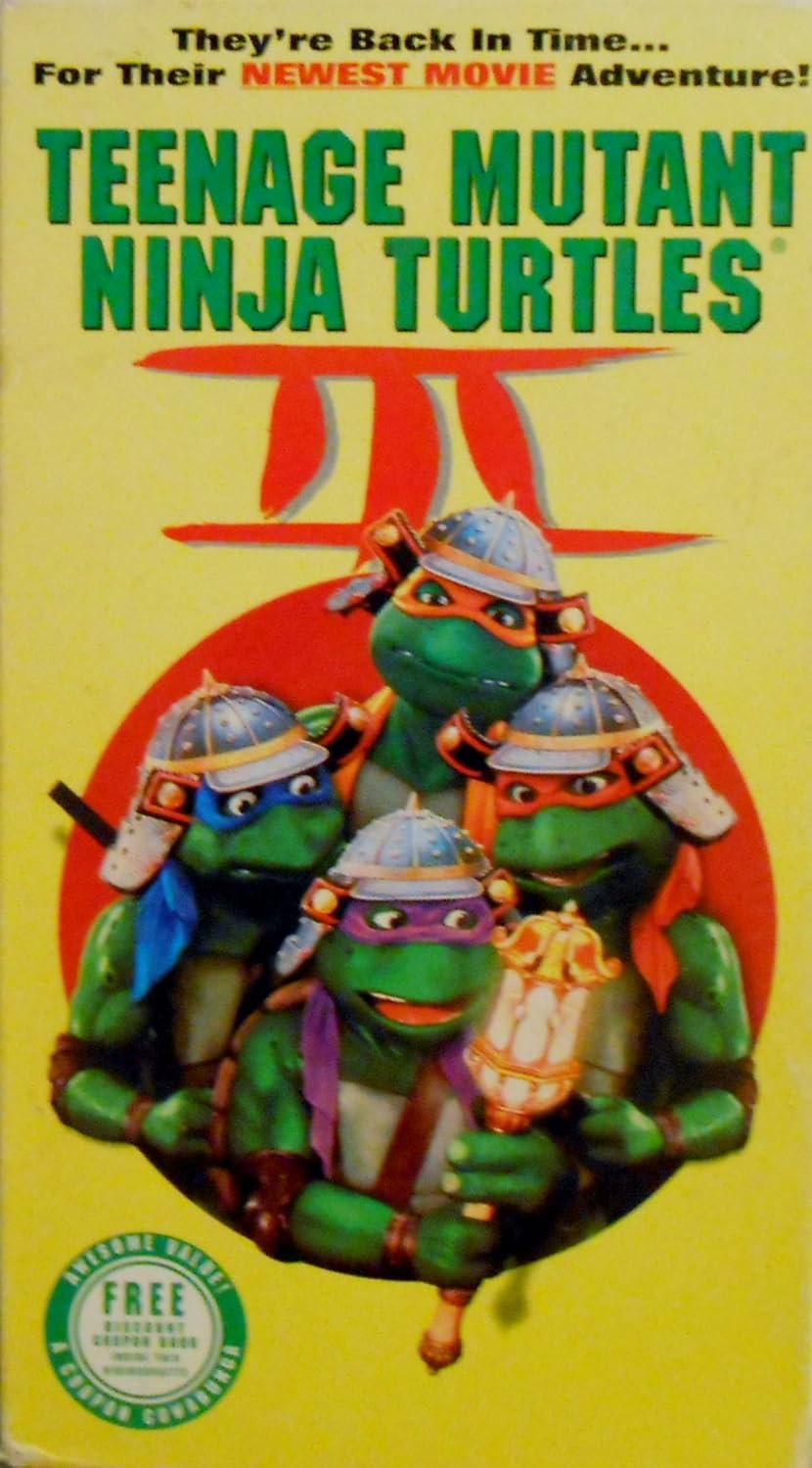 Amazon.com: Teenage Mutant Ninja Turtles III [VHS] : Elias Koteas ...