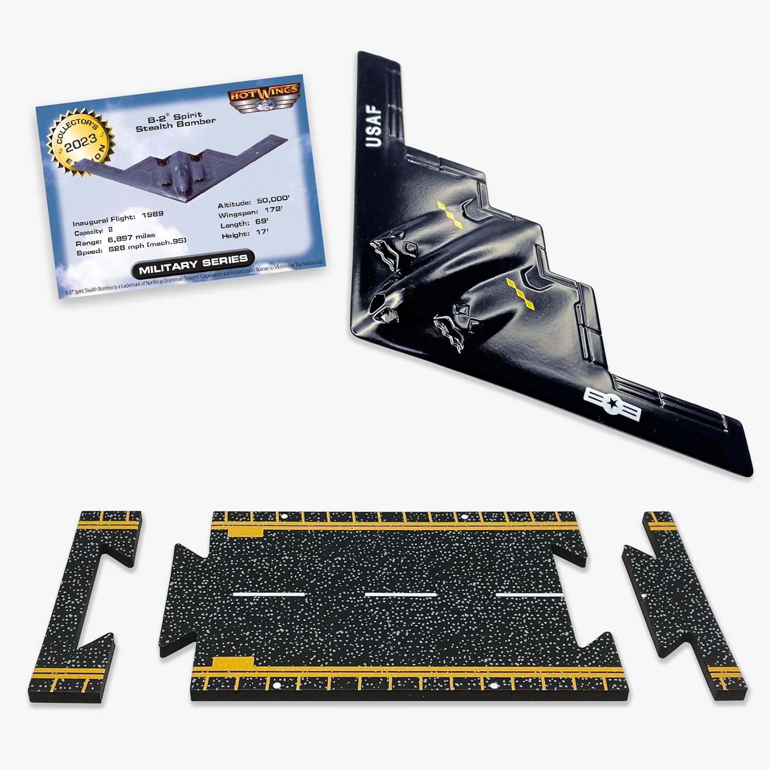 Amazon.com: Hot Wings B-2 Spirit Stealth Bomber Jet with Connectible ...