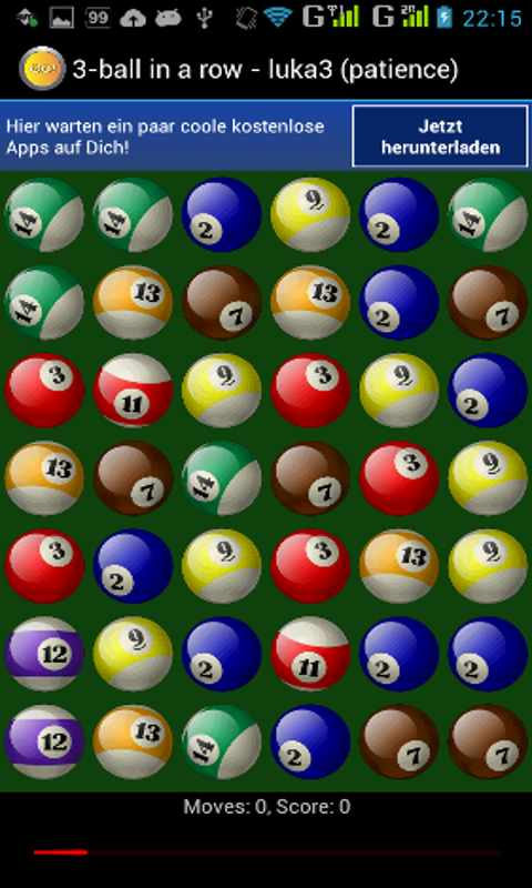 3-ball in a row, matching game - App on Amazon Appstore
