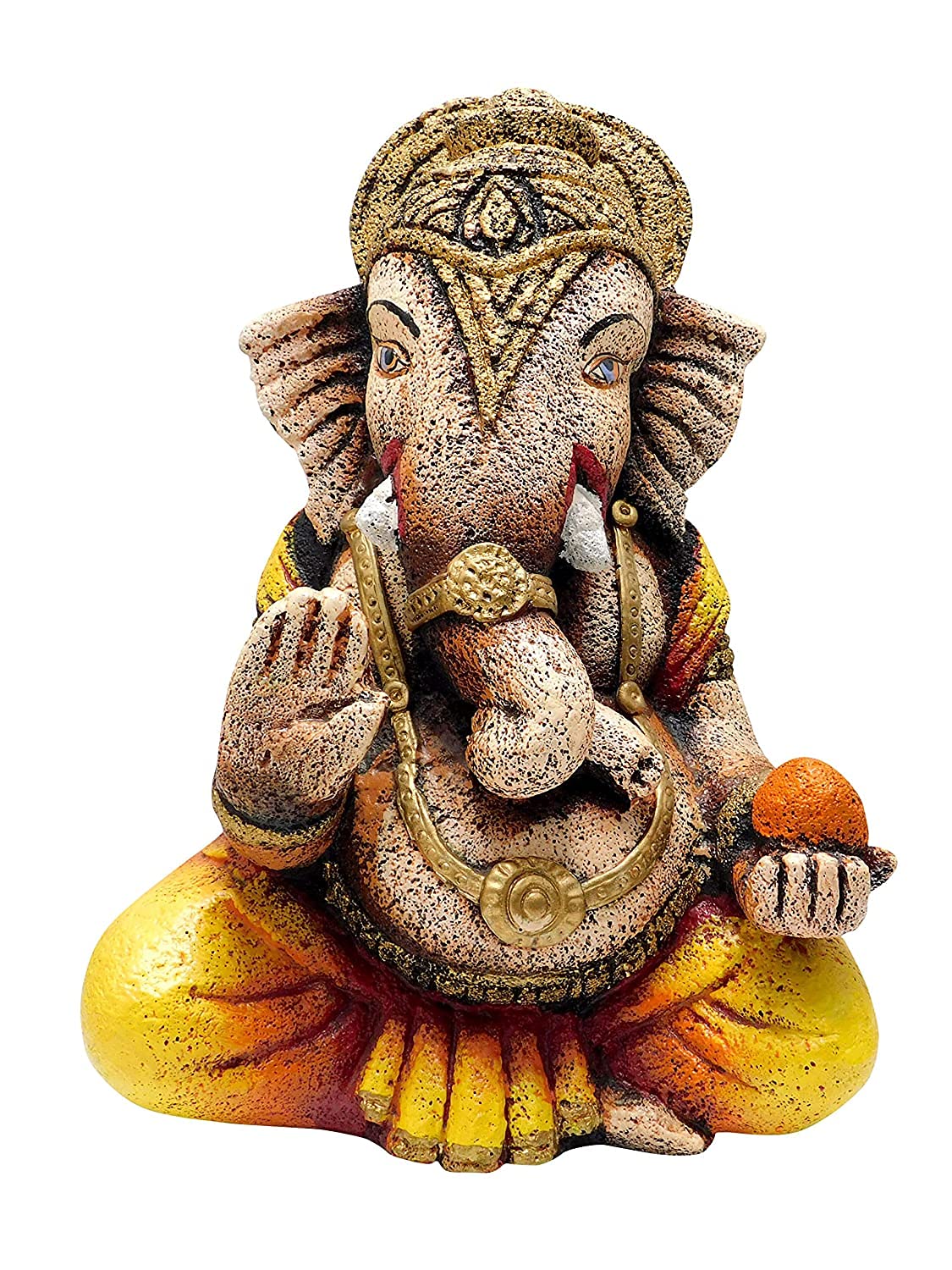 Marble Ganesh Ji Ki Murti Antique Ganesh Idol Lord Ganpati | Desertcart ...