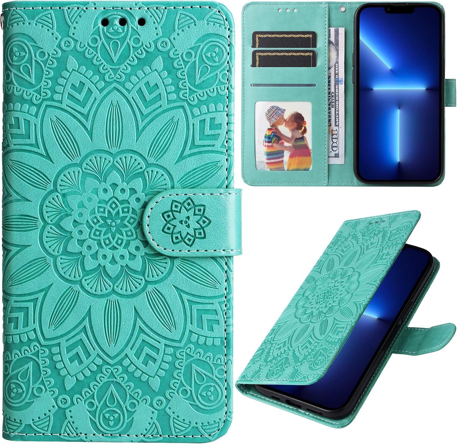 Amazon.com: XYX Wallet Case for Samsung A23 5G, Sunflowers Pattern ...