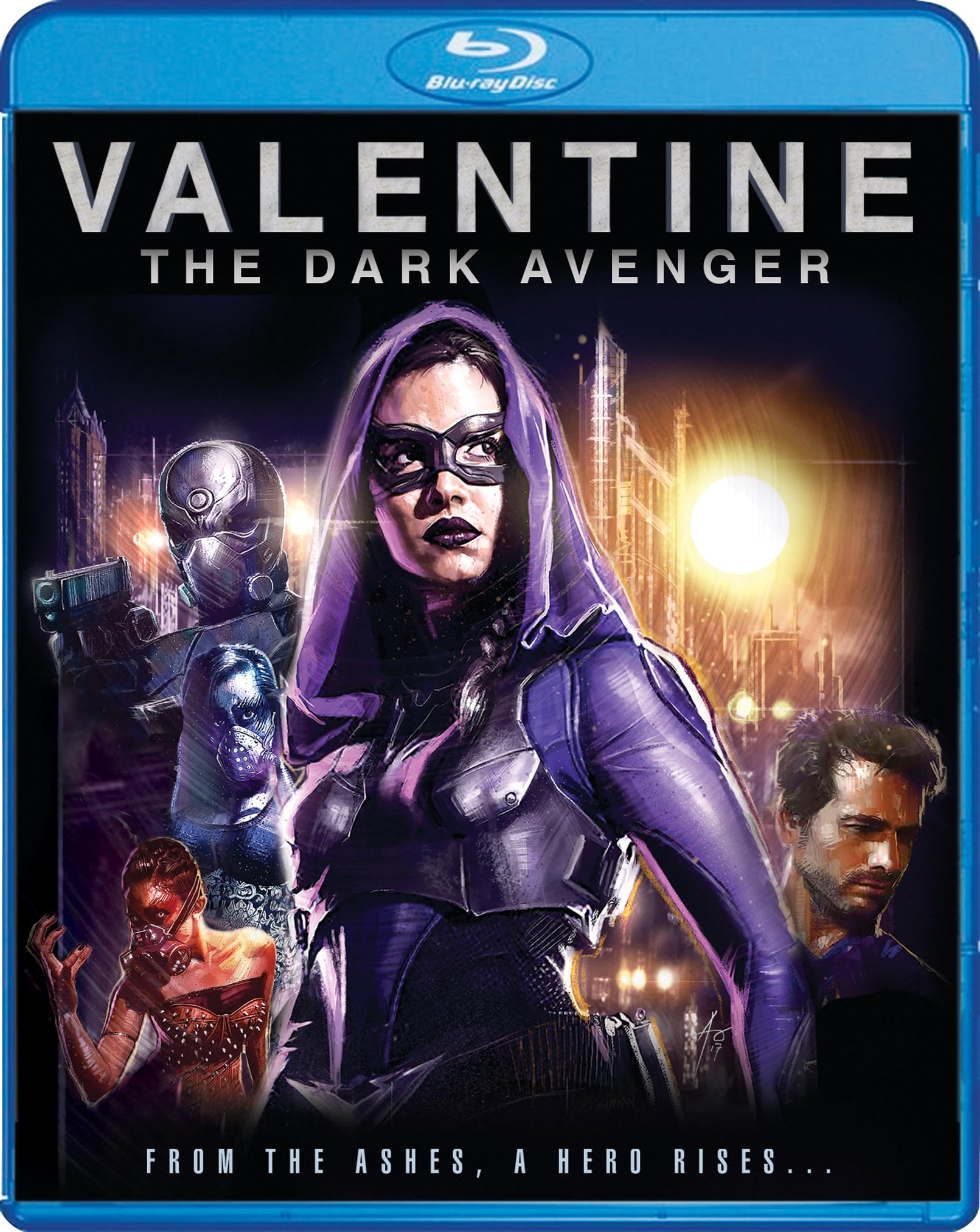 Amazon.com: Valentine: The Dark Avenger (Blu-ray) : Estelle Linden ...