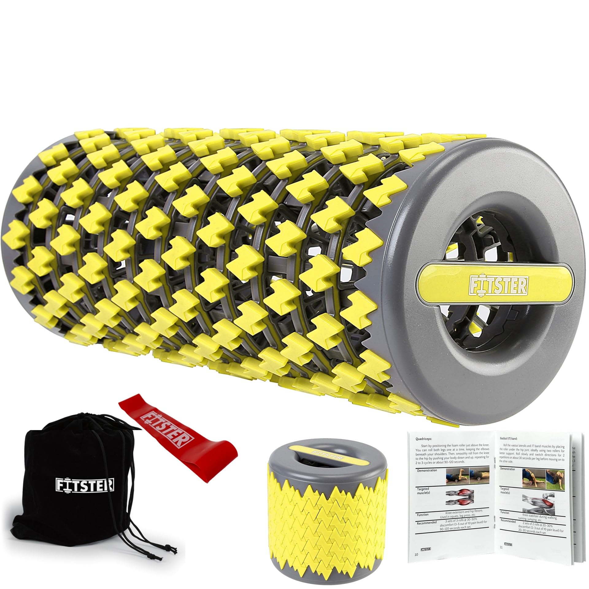 Collapsible Premium Foam Roller for Sore Muscles, Tissue, for Tension ...