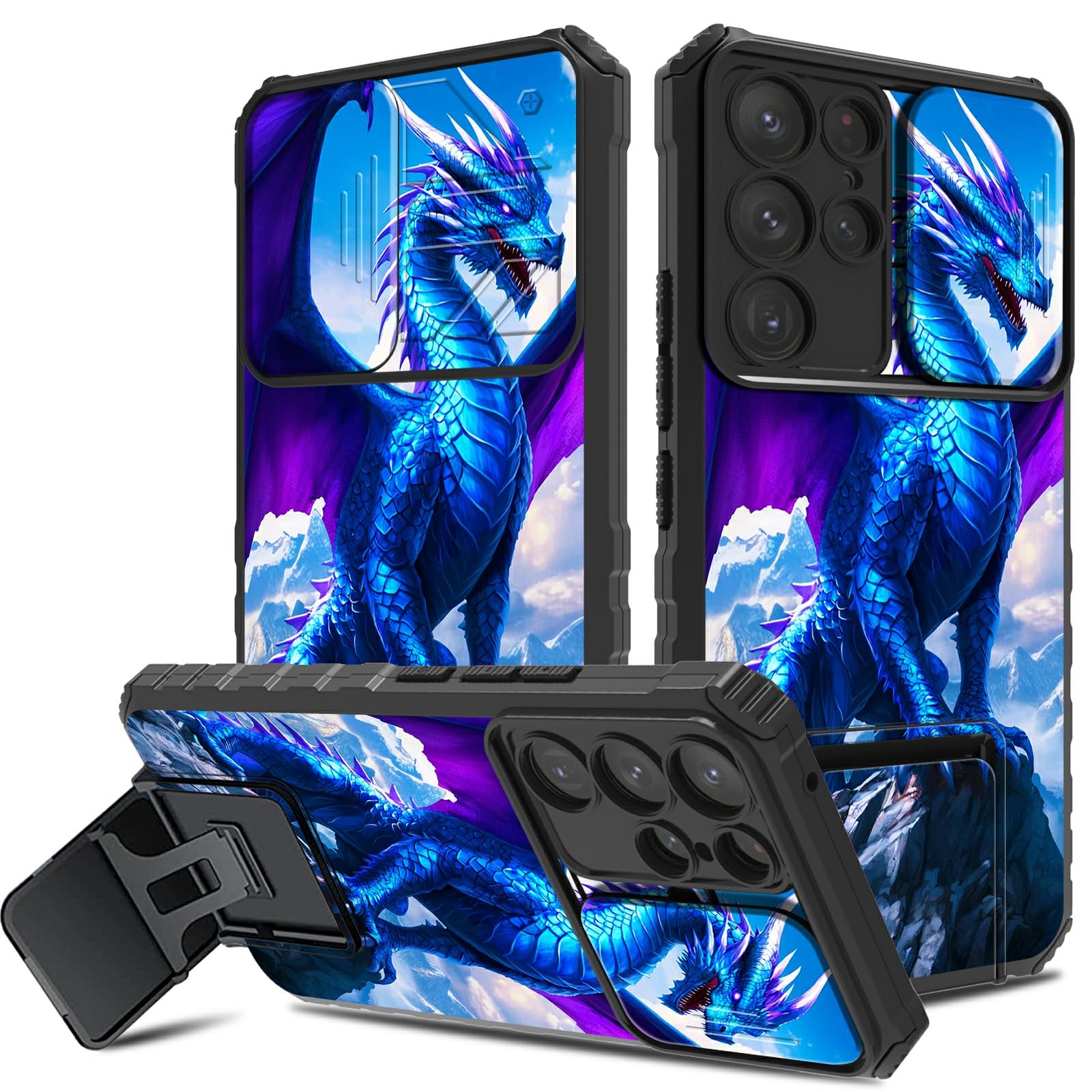 Amazon.com: Dikoer for Samsung Galaxy S25 Ultra 5G Case 6.8" with ...