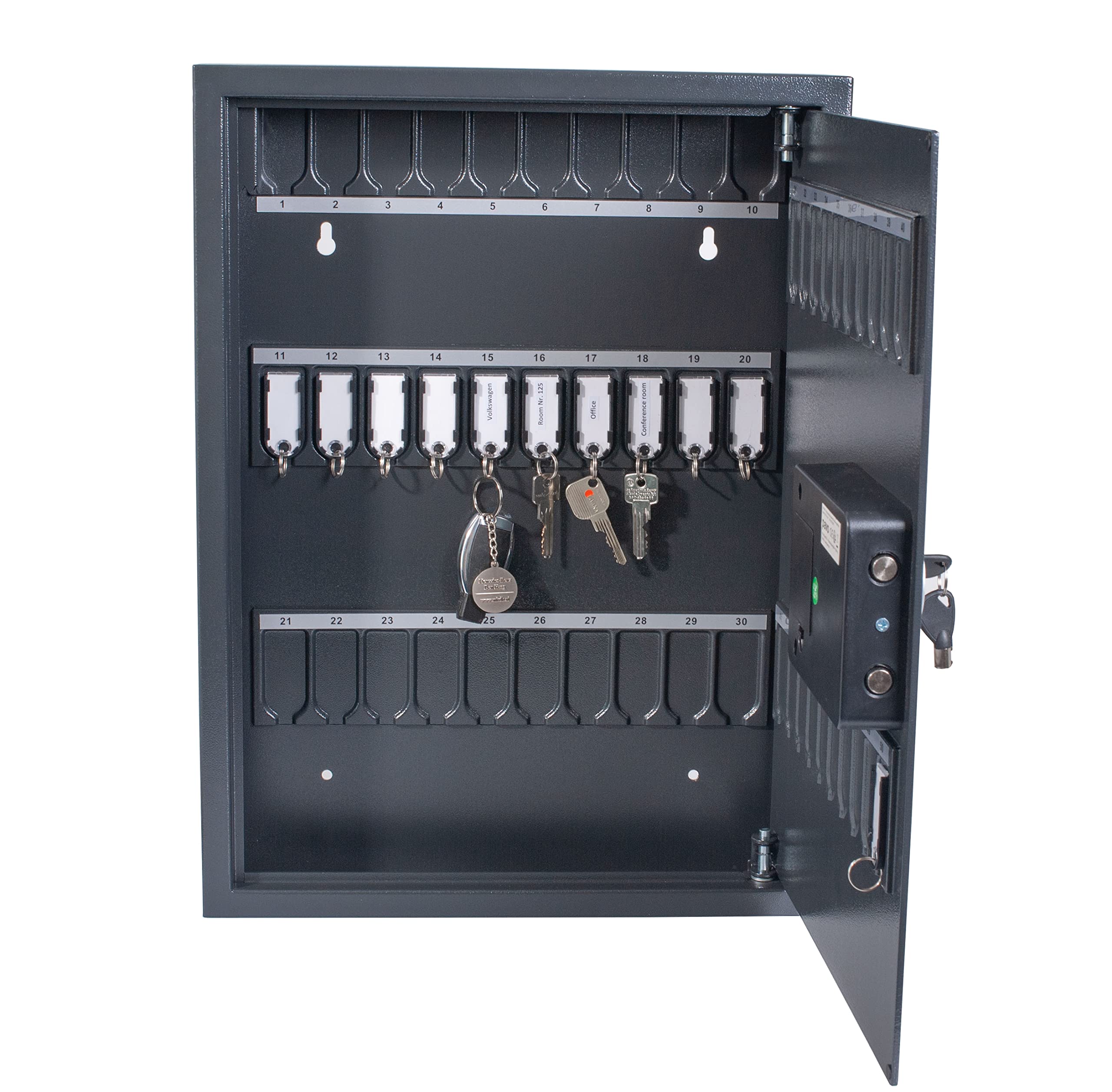 Pavo - PREMIUM Magnettag Key Cabinet 50 keys/High Security Safe with ...