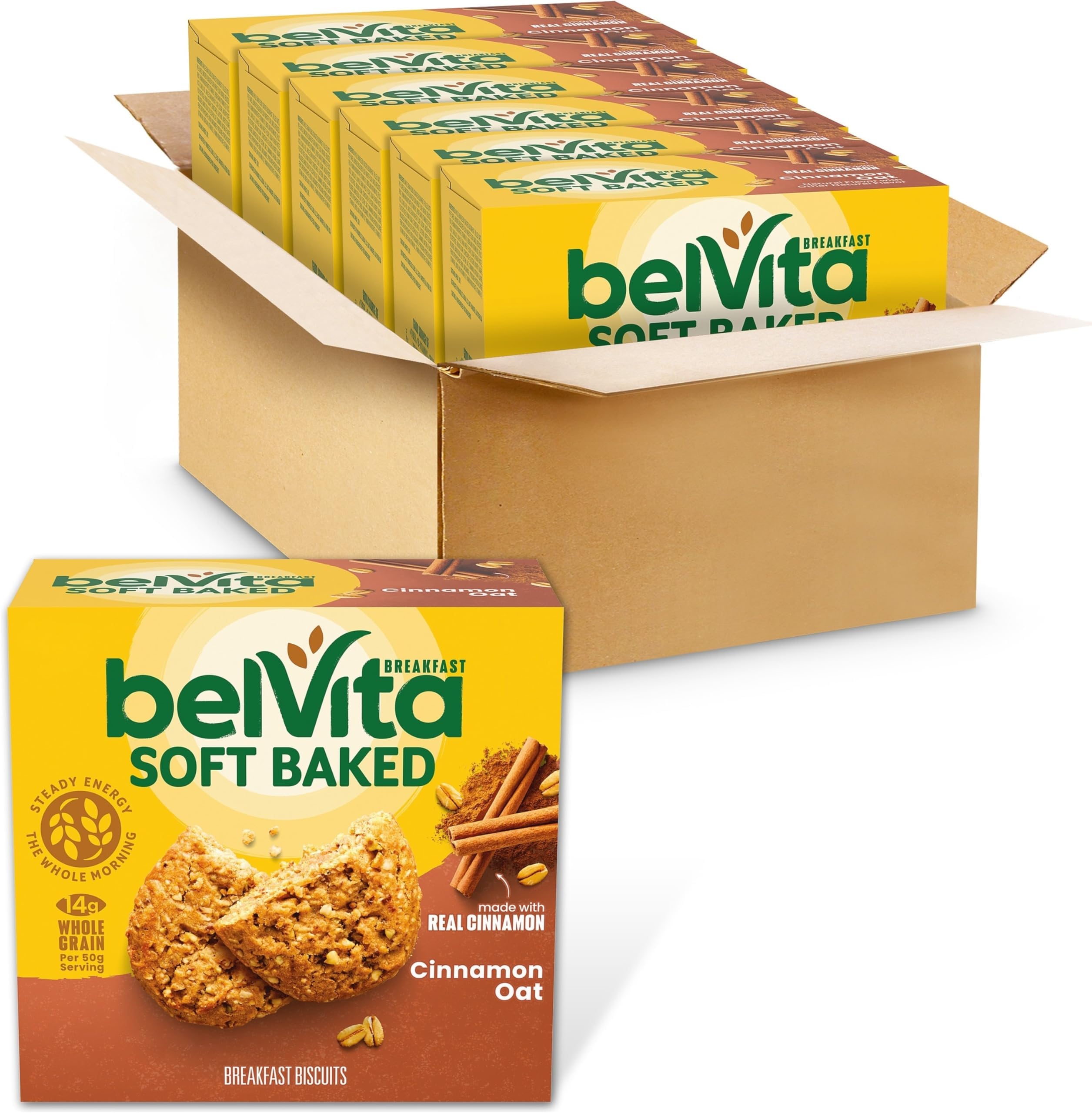 Amazon.com: belVita Energy Snack Bites Variety Pack, Banana Dark ...