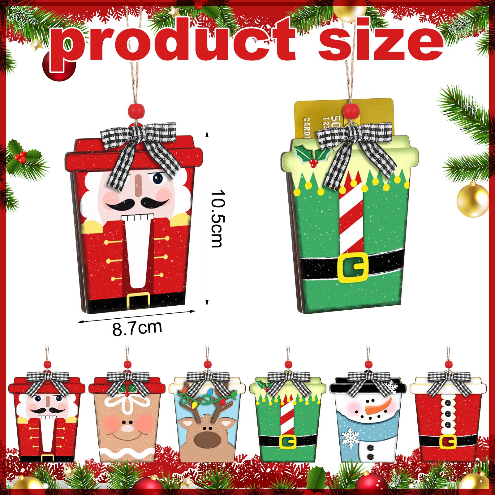 Winter Gift Card Holder Template