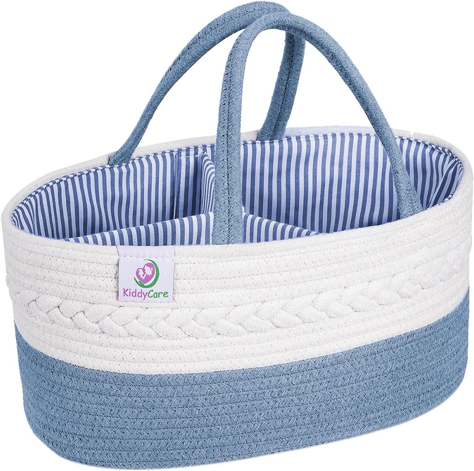 Lazy Cheeks Nappy Caddy Organiser - Diaper Caddy with Strong Straps for ...